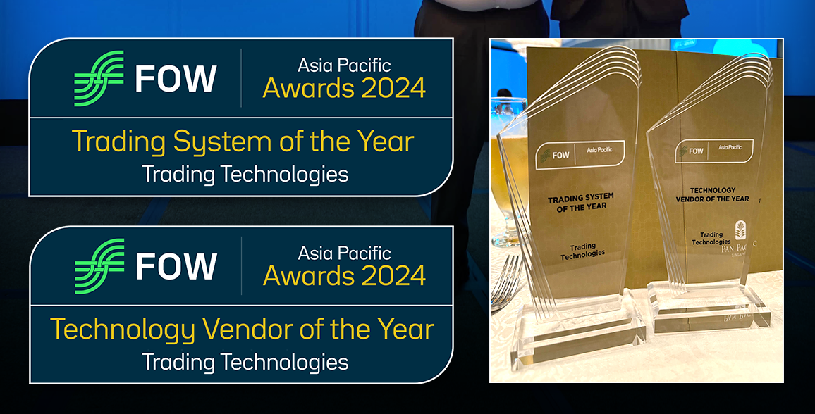 Trading Technologies Recognized as Technology Vendor of the Year, TT ...